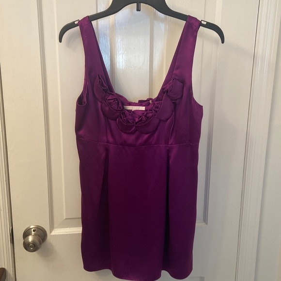 Rebecca Taylor | Tops | Vibrant Purple Rebecca Taylor Silk Tank Size 8 ...